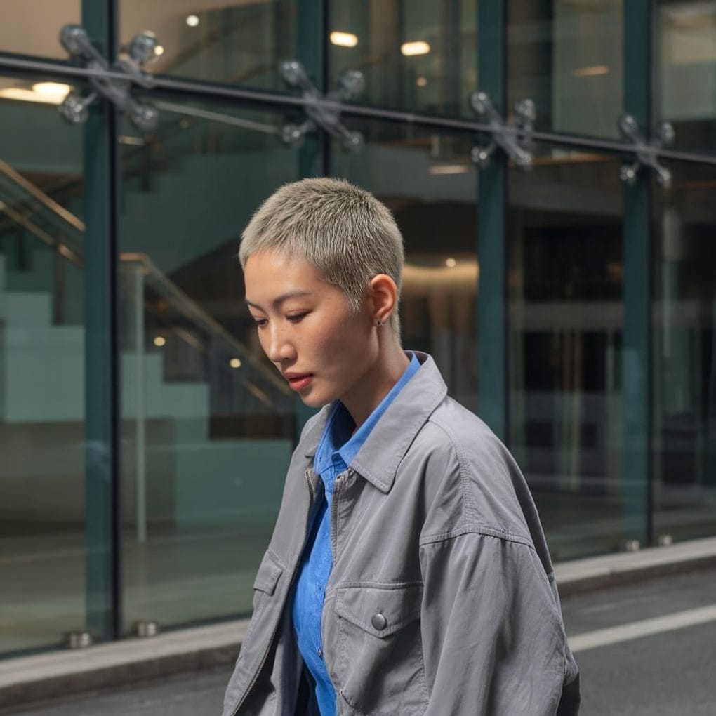 asian pixie cut pinterest